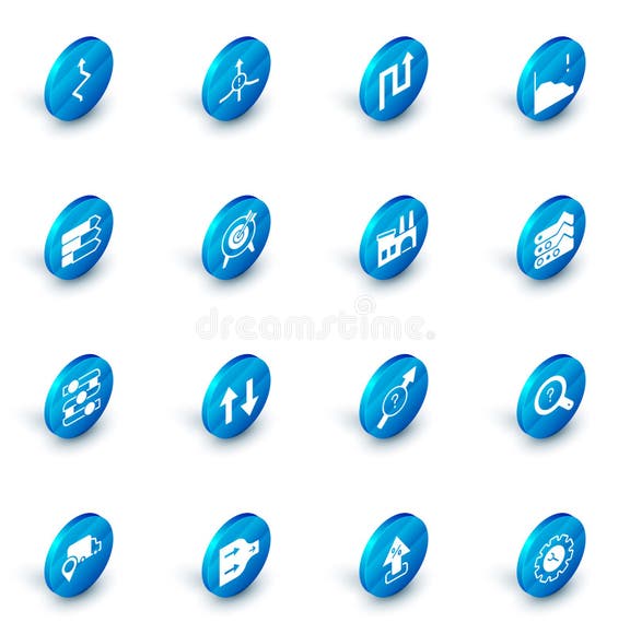 Set Arrow, Financial Growth Decrease, Pie Chart Infographic, Graph, Chart, Diagram, Target, and ...