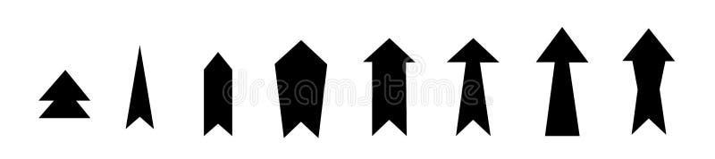 Set Arrow Icon. Collection Different Arrows Sign Stock Vector ... Set Arrow Icon. Collection Different Arrows Sign Stock Vector ...
