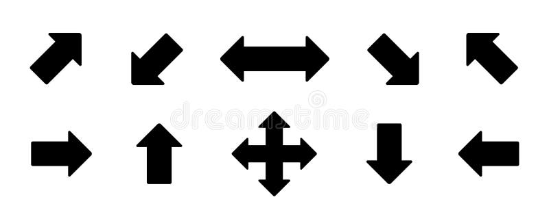 Up Down Side Arrows Stock Illustrations – 281 Up Down Side Arrows Stock ...
