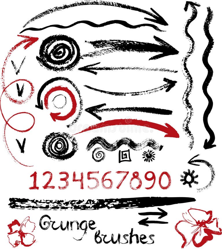 Arrows Numbers Stock Illustrations – 4,406 Arrows Numbers Stock ...