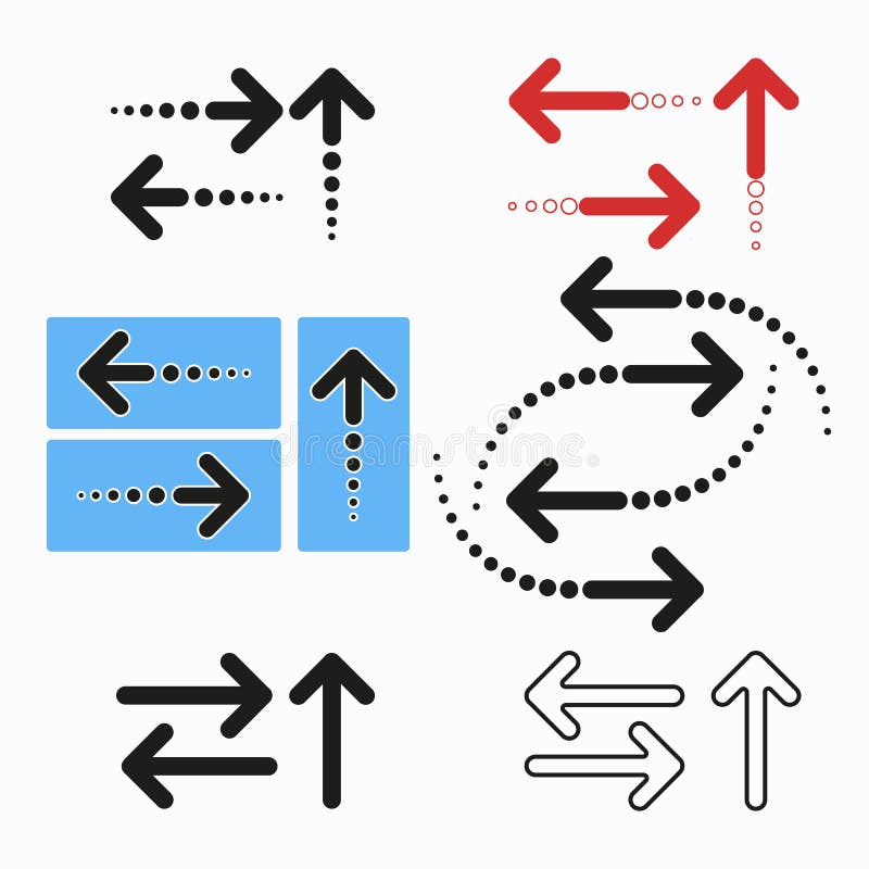 Direction Indicators Stock Illustrations – 743 Direction Indicators ...