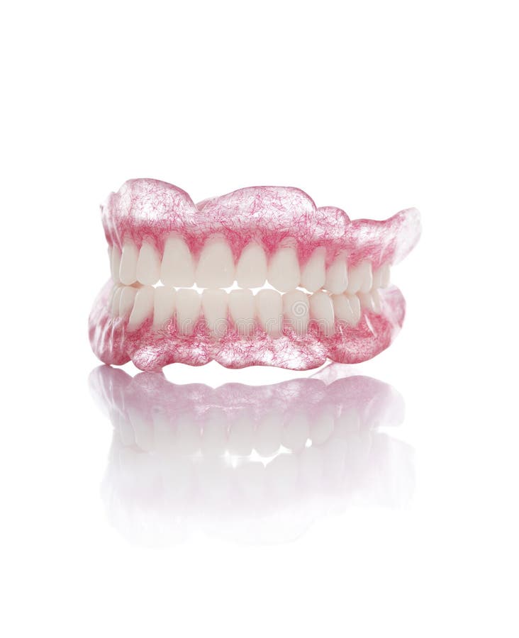 Artificial Dentures stock image. Image of white, isolated - 9056273