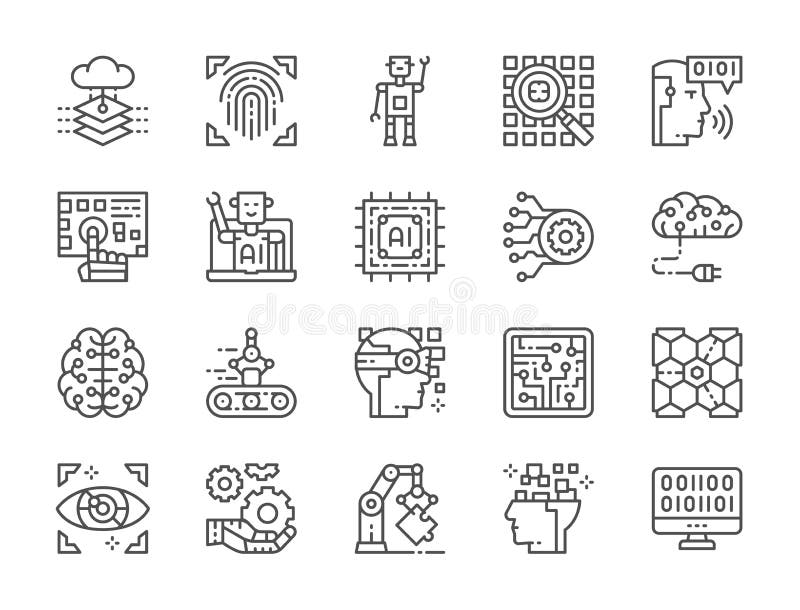 Big Data Icons Stock Illustrations – 12,137 Big Data Icons Stock ...