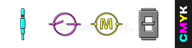 Set Audio Jack, Electric Circuit Scheme, Electric Circuit Scheme and ...