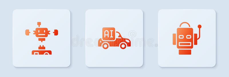 Set Autonomous Smart Car, Smart Glasses, Robot, Humanoid Robot, Bot ... Set Autonomous Smart Car, Smart Glasses, Robot, Humanoid Robot, Bot ...