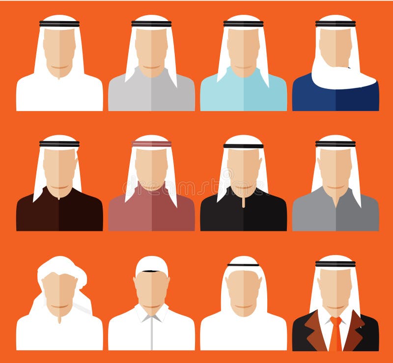 Set of Avatar Color Icons stock vector. Illustration of beauty - 70458559