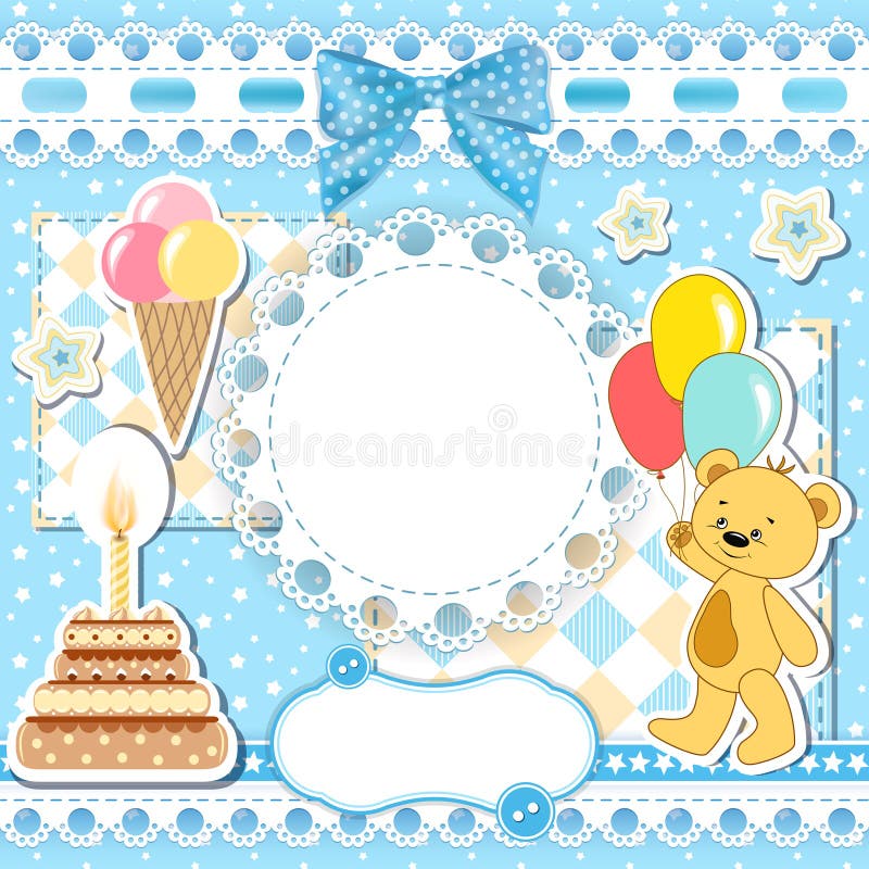 Baby boy design elements stock vector. Illustration of butterfly - 31252251