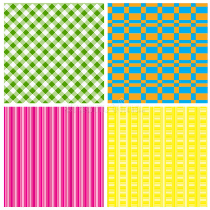 Menu Card - Red and Blue Gingham Stock Vector - Illustration of ...