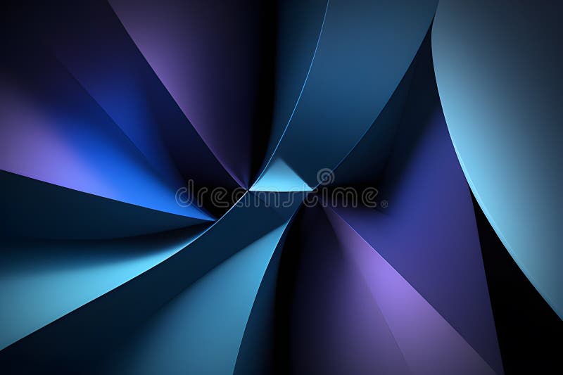 Set of Background Form Blue Color Tone. Background Wallpaper of Line ...