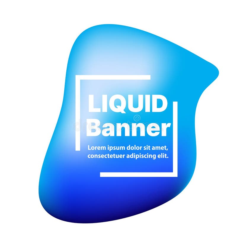 Set Background Style Abstract Liquid Splash Bubble Stock Vector ...