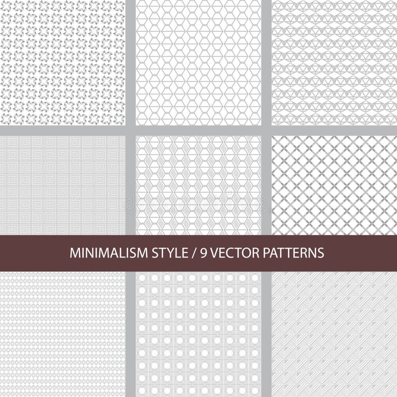 Set of Background Vector Textures Stock Vector - Illustration of vector ...