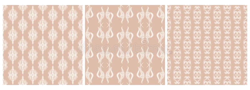 Set of 3 Backgrounds. Decorative Party Background Stock Vector ...