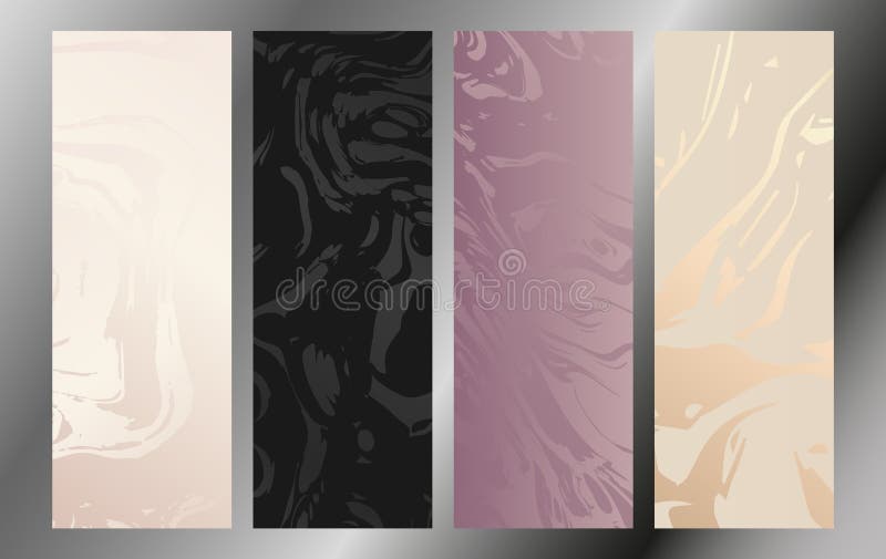 A Set of Backgrounds with Premium Colors. Collection of Templates Stock ...