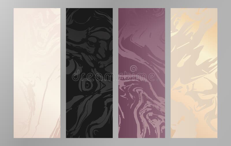 A Set of Backgrounds with Premium Colors Stock Vector - Illustration of ...