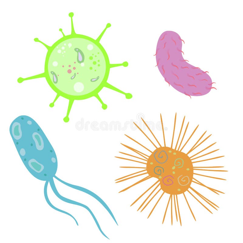 Bacteria Clip Art Stock Illustrations – 1,718 Bacteria Clip Art Stock ...