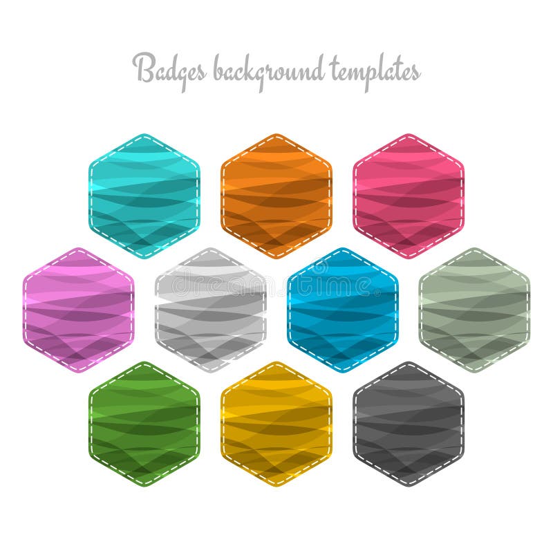 Hex Badges Stock Illustrations – 7 Hex Badges Stock Illustrations ...