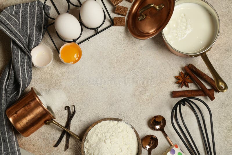 Set Baking Food Ingredients Stock Photo - Image of food, baking: 170116074
