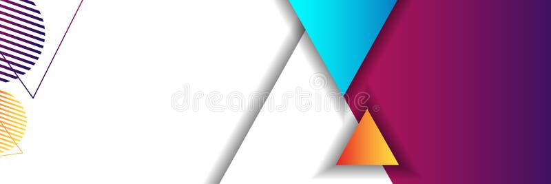 Set Banner Background Template with Modern Shape Free Vector Art Stock ...