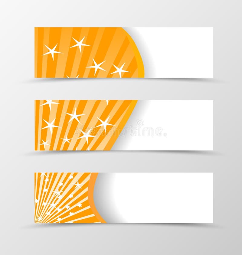 Set of banner design. stock vector. Illustration of design - 78613215