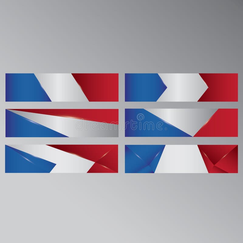 Set of Banner Design Icons. Vector Illustration Decorative Design Stock ...