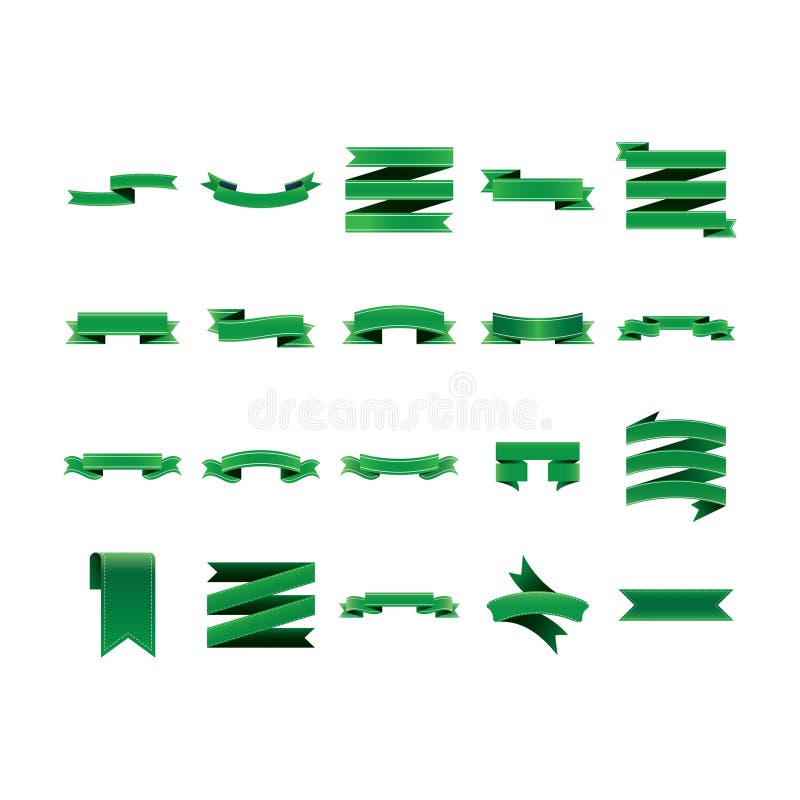 Set of Banner Icons. Vector Illustration Decorative Design Stock Vector ...