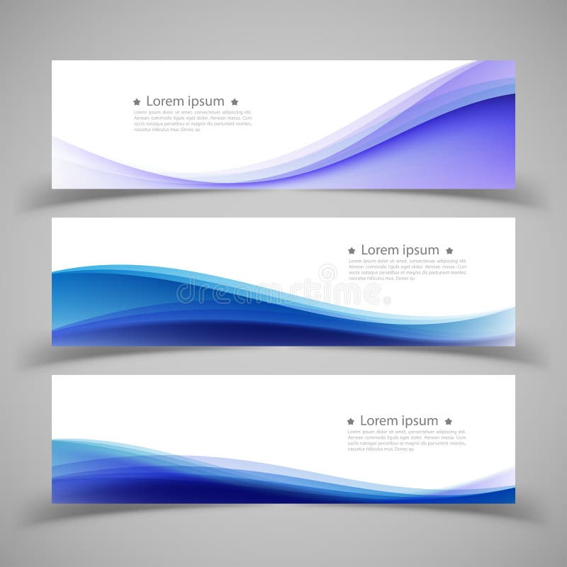 Set of Banner Templates. Vector Illustration. Stock Vector ...