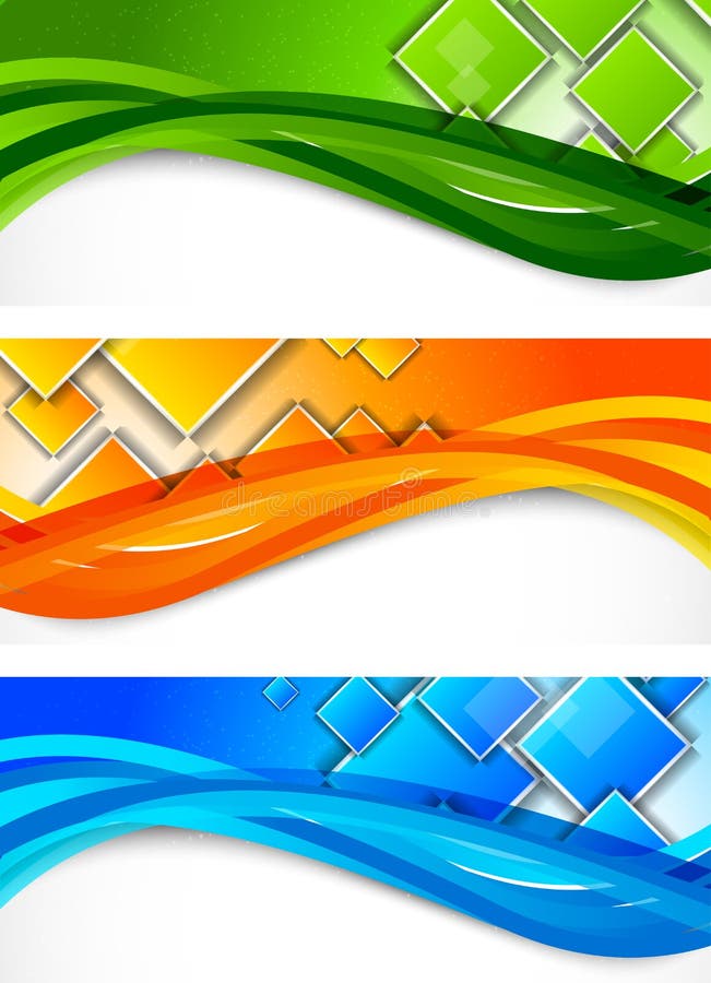 Set of banners stock vector. Illustration of editable - 28637481
