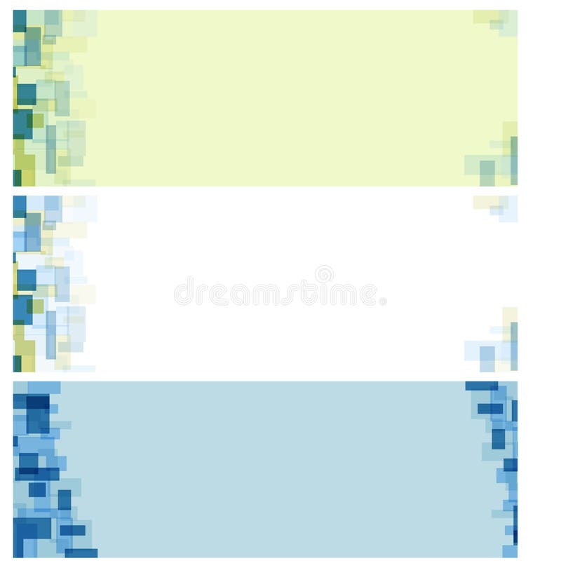 Set of Banners, Blanks for Text. Stock Vector - Illustration of designs ...