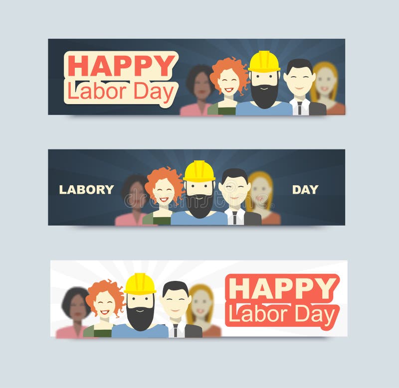 A set of banners stock vector. Illustration of celebration - 59903147