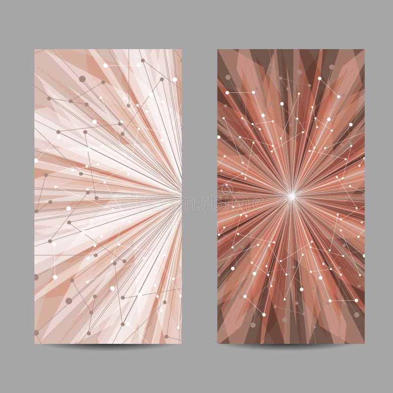 Set of Banners with the Geometric Pattern Stock Vector - Illustration ...