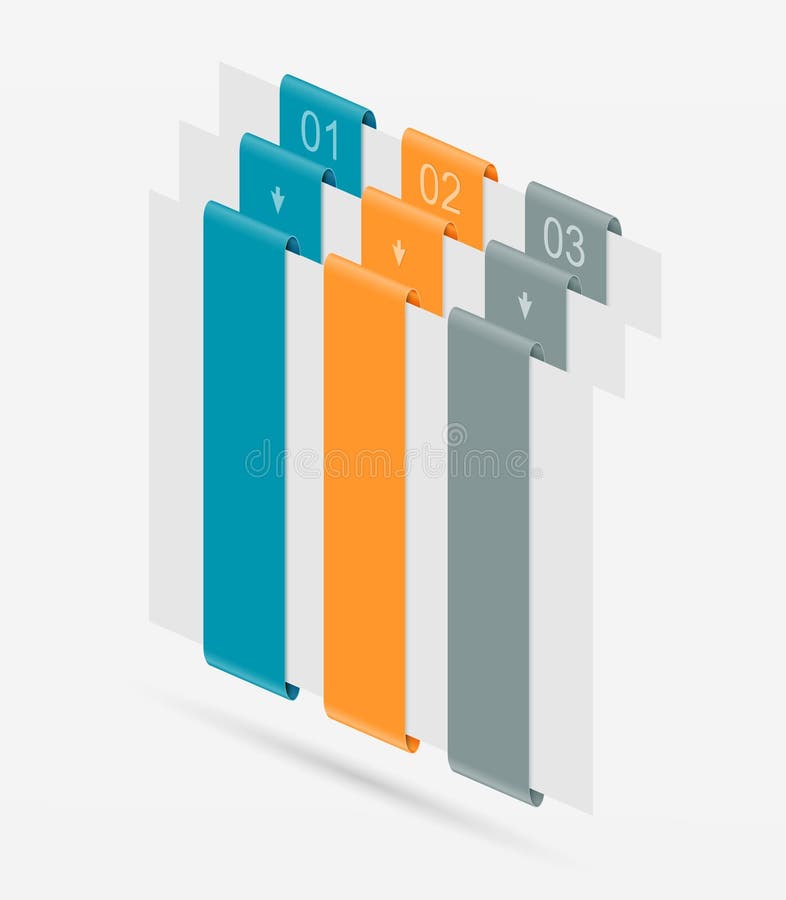 Infographic. Design Number Banners Template Graphic or Website Layout ...