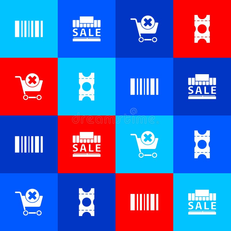 Set Barcode, Shopping Building and Sale, Remove Shopping Cart and ...