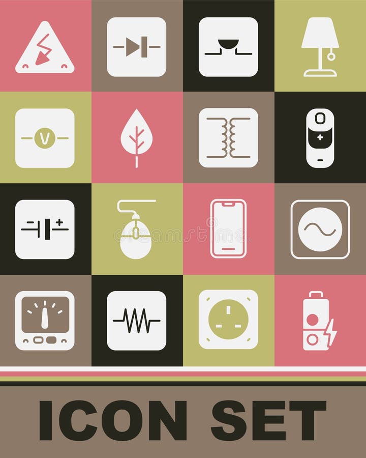 Set Battery Charge, AC Voltage Source, Buzzer in Electronic Circuit ...