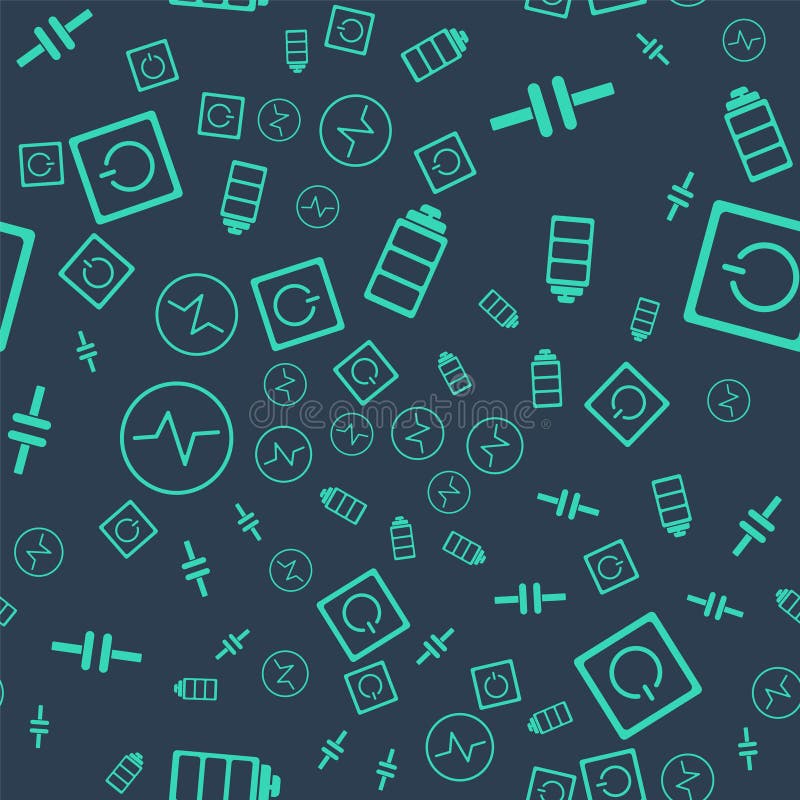 Set Battery Charge Level Indicator, Electric Circuit Scheme, Electric ...
