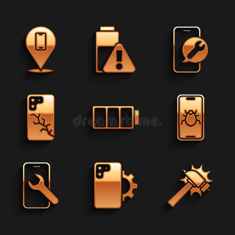 Phone Battery Repair Stock Illustrations – 2,295 Phone Battery Repair ...