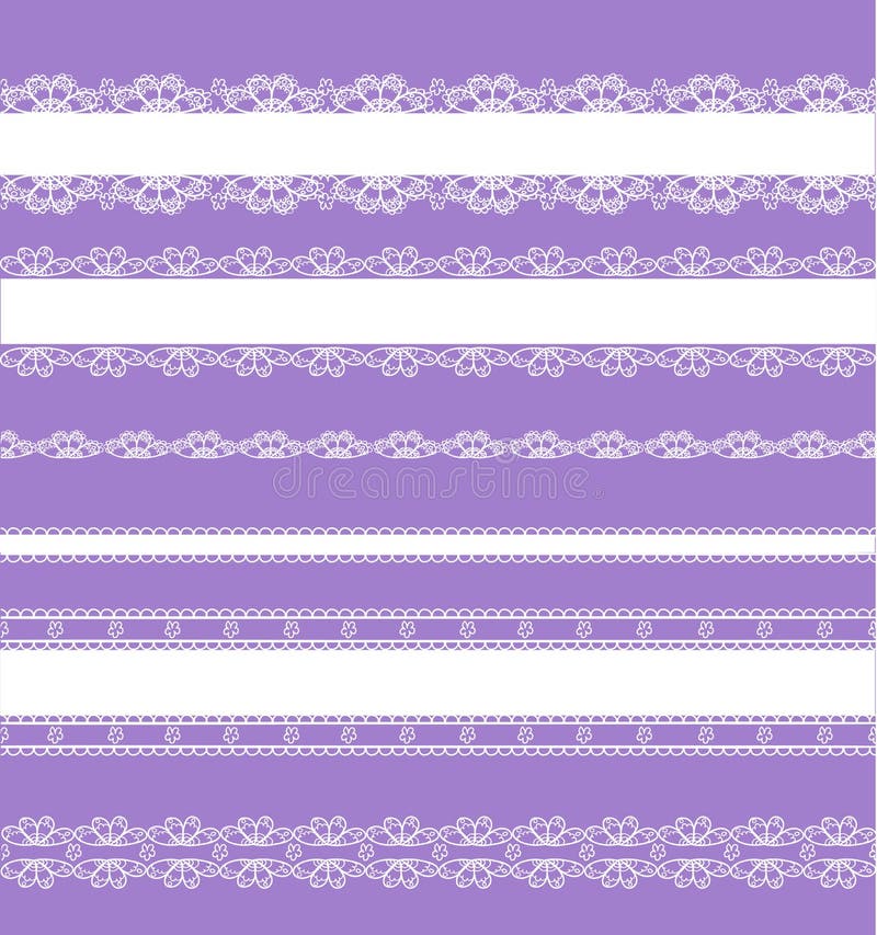 Cute Baby Seamless Border. Child Birthday Pattern Stock Vector ...