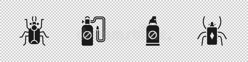 Set Beetle Bug, Pressure Sprayer, Spray Against Insects and Icon ...