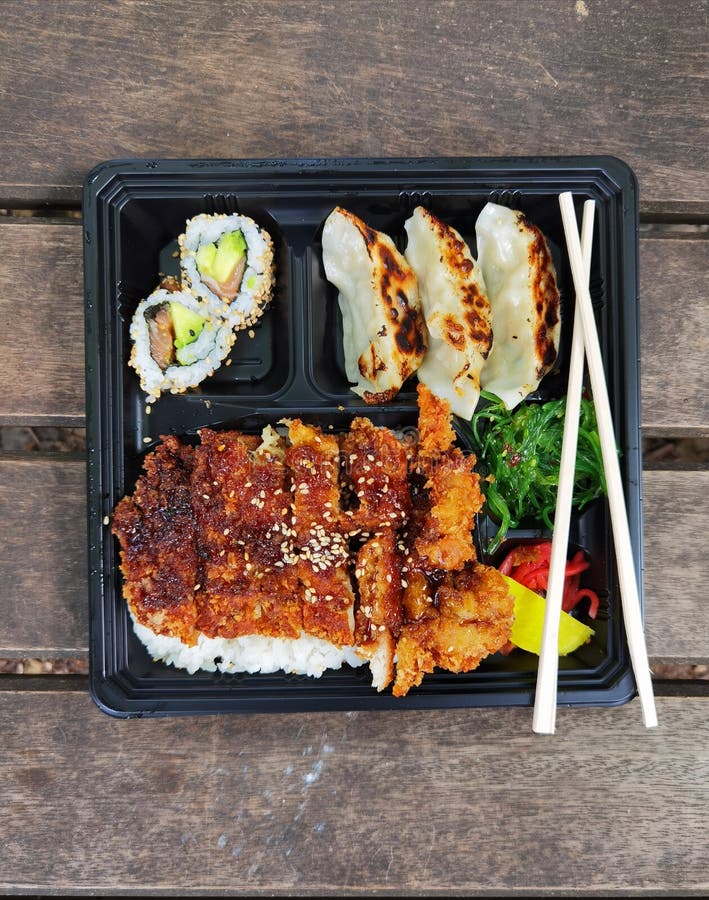 Set of bento stock photo. Image of bento, baking, restaurant - 264685502