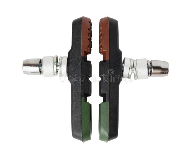 Set of Bicycle Brake Pads from Composite Material (for V-brake) Stock ...