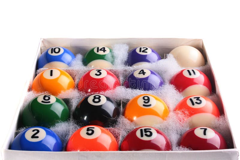 Set of billiard ball stock image. Image of snooker, play - 11719417