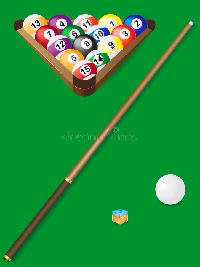 Billiards Poster Set stock vector. Illustration of banner - 49171420