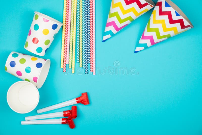 Birthday party objects stock image. Image of beautiful - 103716291