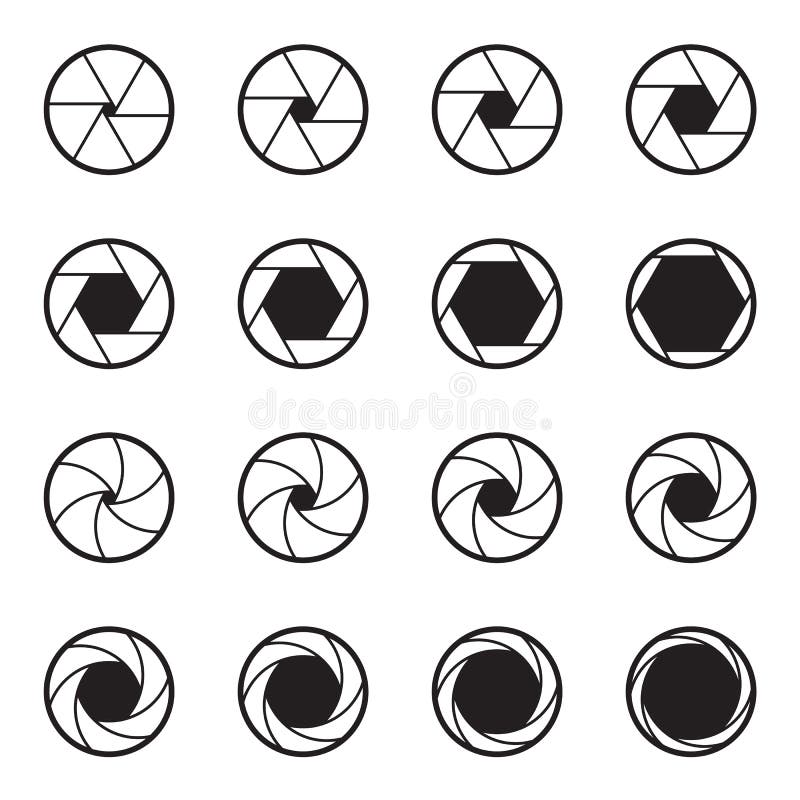 Aperture Symbol Stock Illustrations – 9,255 Aperture Symbol Stock ...