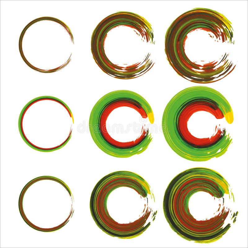 Stroke Ellipses Stock Illustrations – 423 Stroke Ellipses Stock ...