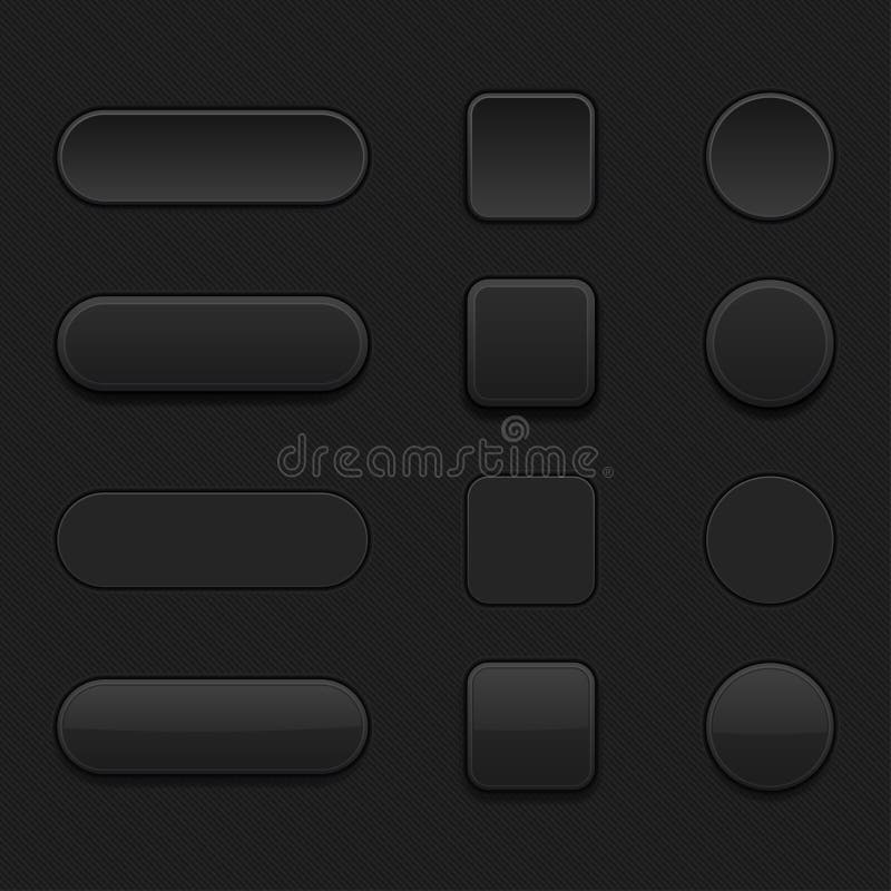 Blank Buttons stock illustration. Illustration of button - 811242