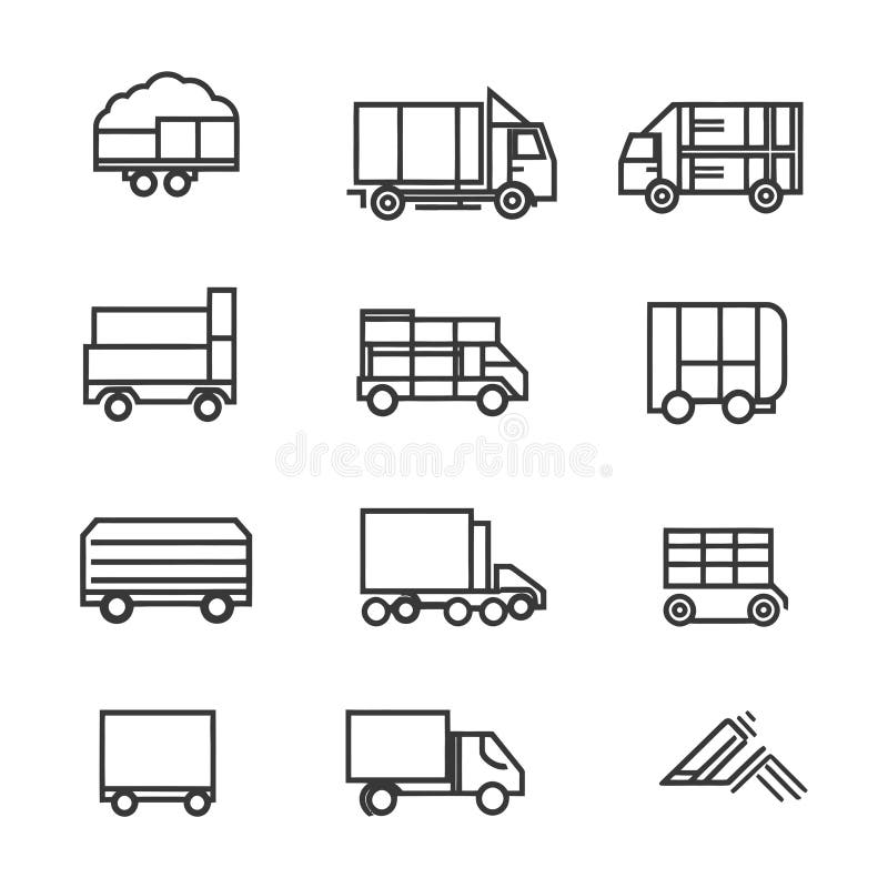 Different Cargo Capacities Stock Illustrations – 4 Different Cargo ...
