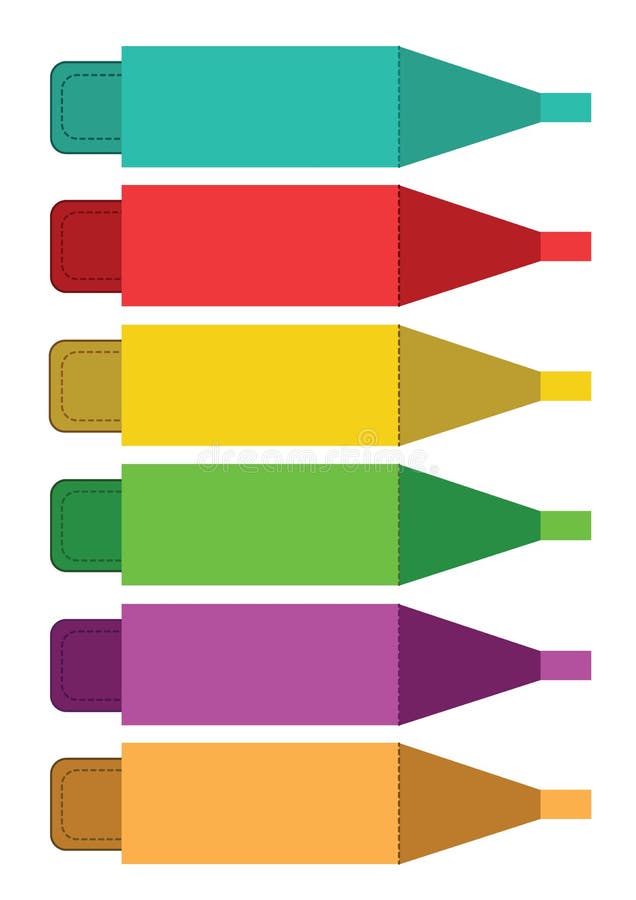 Colors stickers. stock vector. Illustration of cards - 126547571