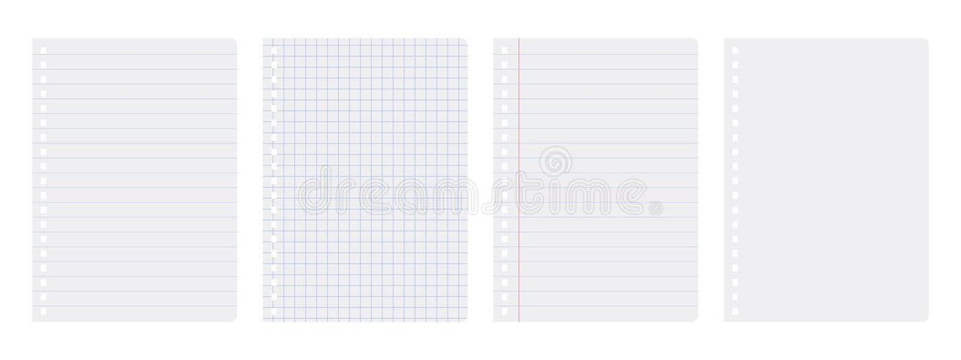 Exercise Sheets Stock Illustrations – 551 Exercise Sheets Stock ...