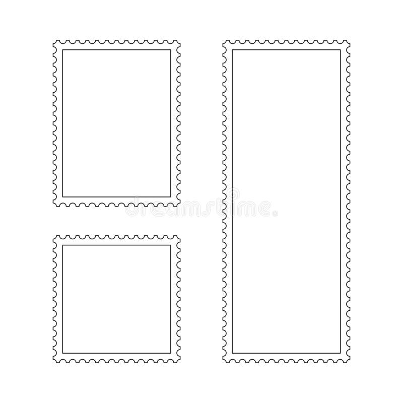 Postage Stamp Outline Stock Illustrations – 3,378 Postage Stamp Outline ...