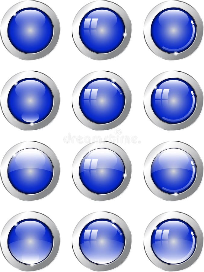 Buttons flash stock vector. Illustration of icon, blank - 29891169
